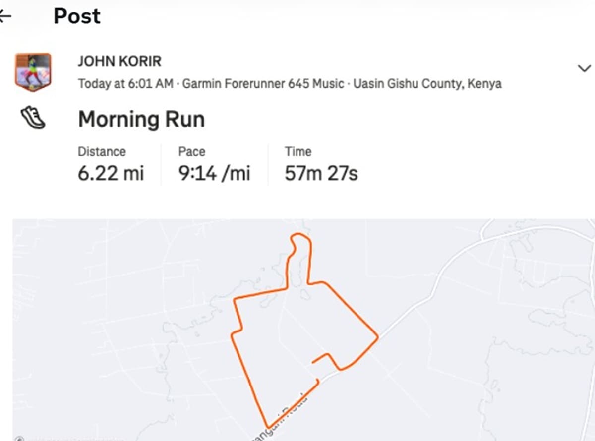 "Sí, Korir ha ganado la Maratón de Boston en 2:01.52 con muchos ...